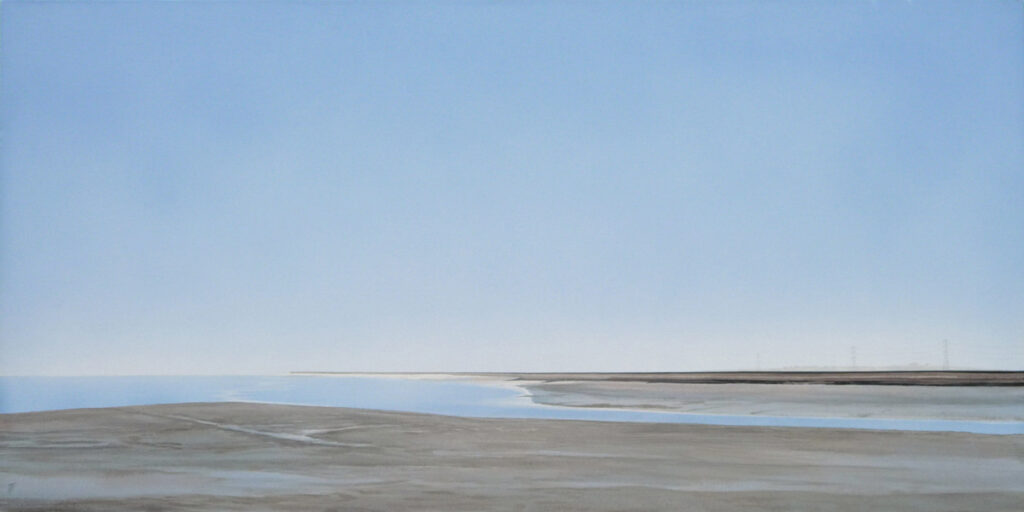 Terry Watts - Sea Wall, Oare - Original painting for sale by Terry ...