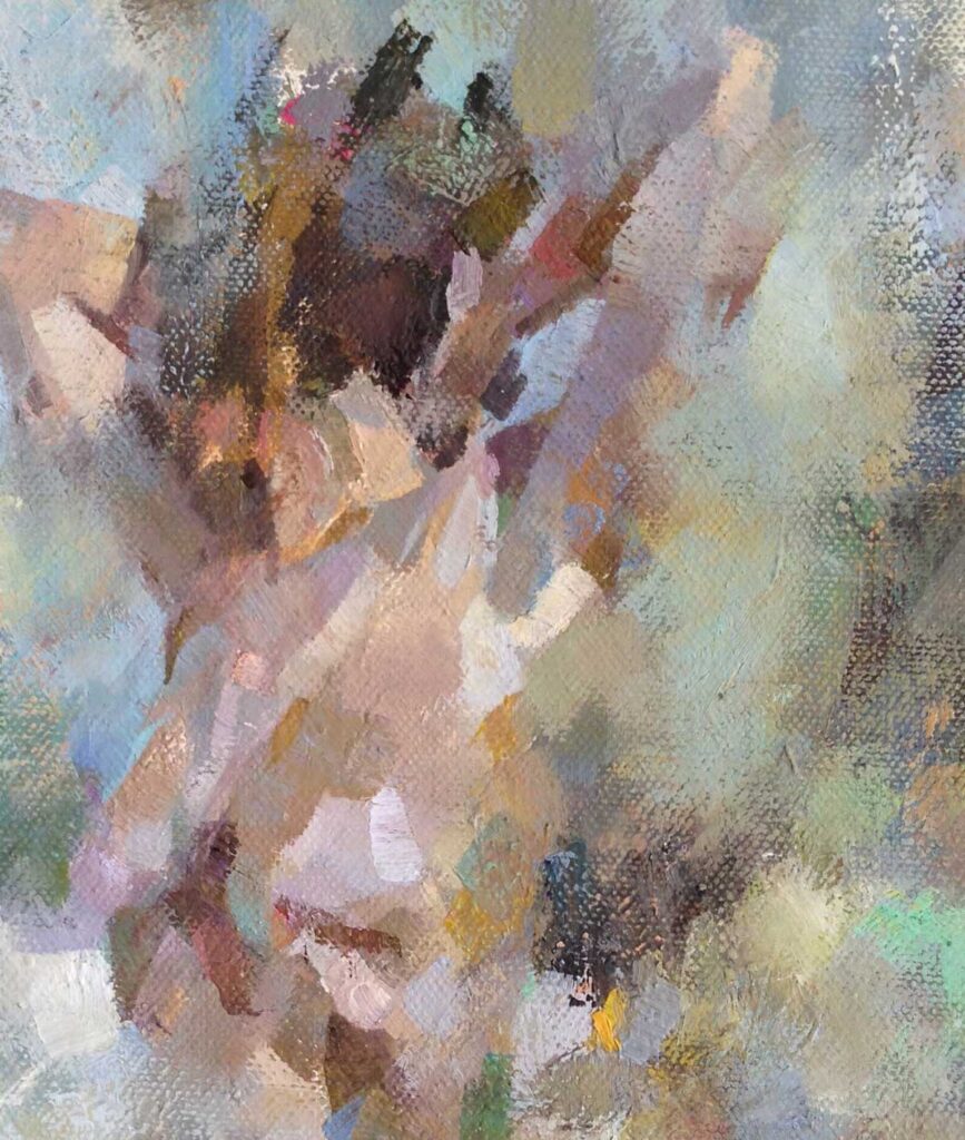 Luis Morris – Amelia with Arms Raised - Bell Fine Art