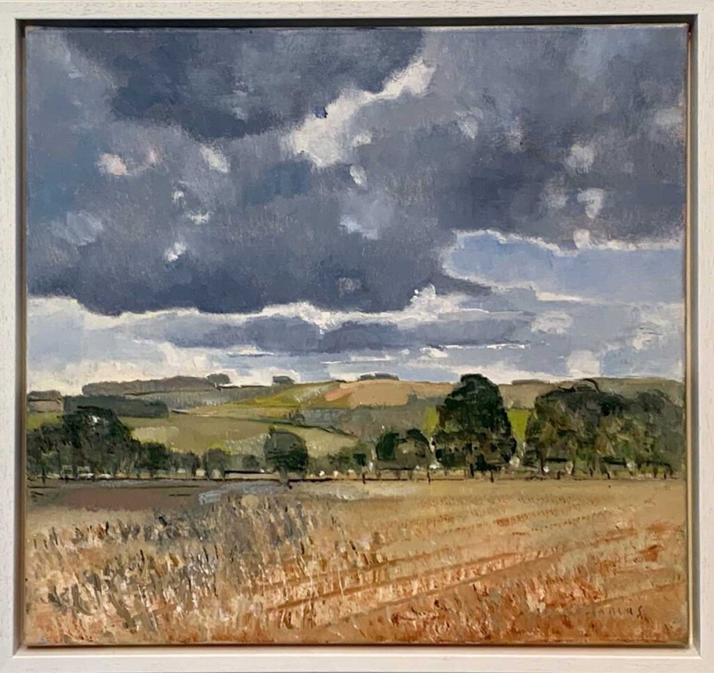 David Thomas – Cheesefoot Head from the West - Bell Fine Art