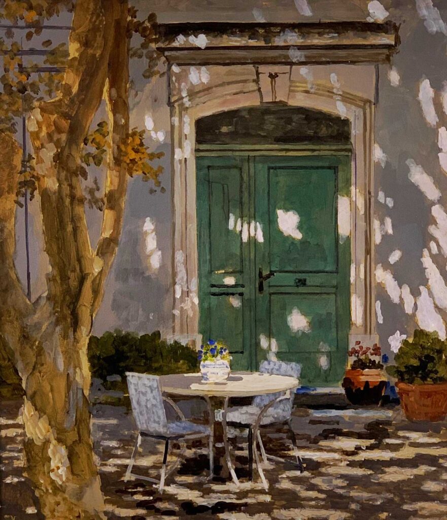 Mike Hall – Dappled Light - Bell Fine Art
